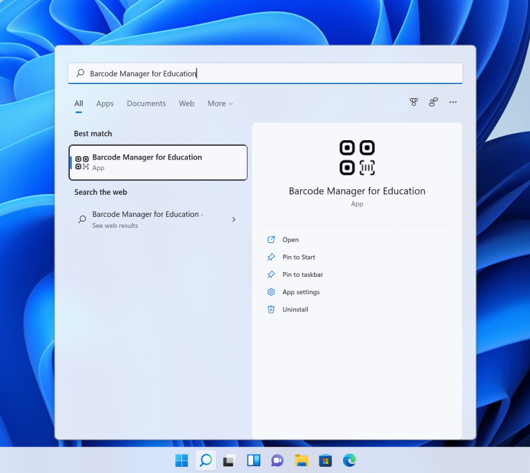 2. How to launch the app – Barcode Manager User Guide