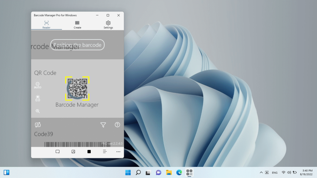4.1.1.2 Tap to Scan – Barcode Manager User Guide